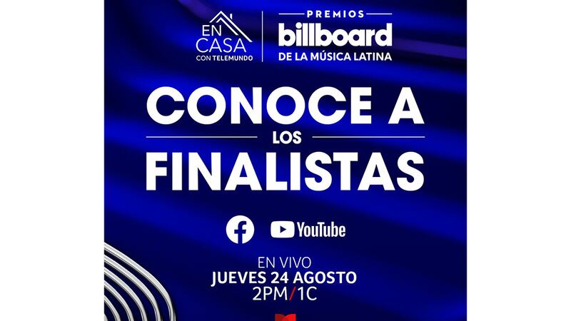 Conoce A Los Finalistas De Los Premios Billboard De La Música Latina